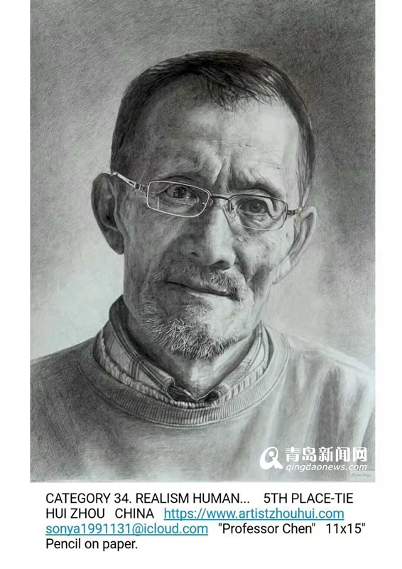 厉害了！青岛画家周辉连续两年荣获国际比赛第一名 - 青岛新闻网